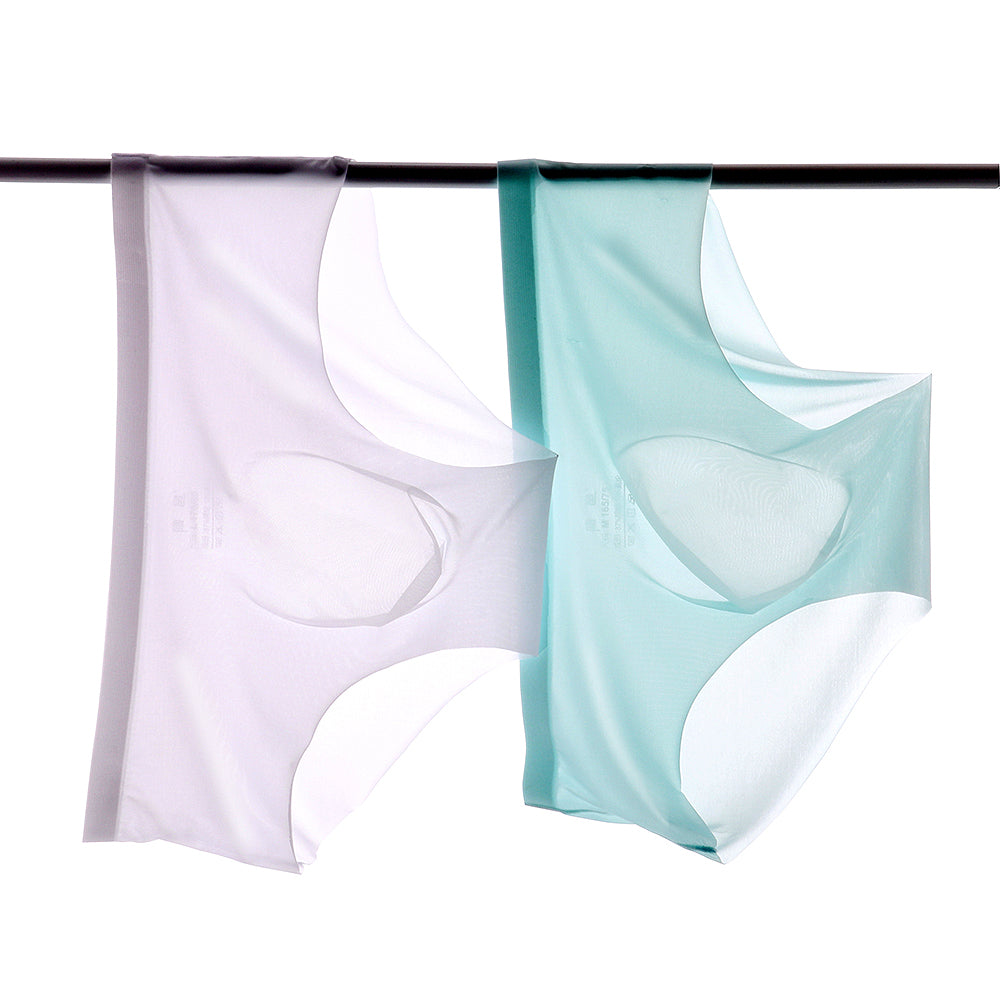 3D Seamless Pouch - Men's Ultra Thin Ice Silk Seamless Briefs Up To ...